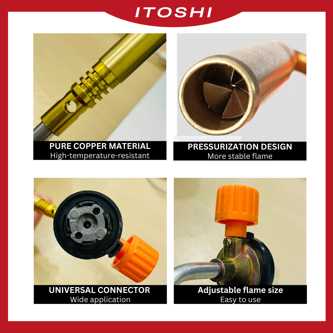 High Temperature Torch Gas Brazing Welding Repair Refrigerator Air ...