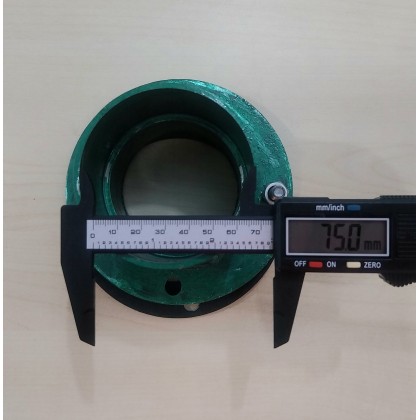 3" 75mm Water Inlet Iron Steel Connector Fitting Stub End Flange Piping ...