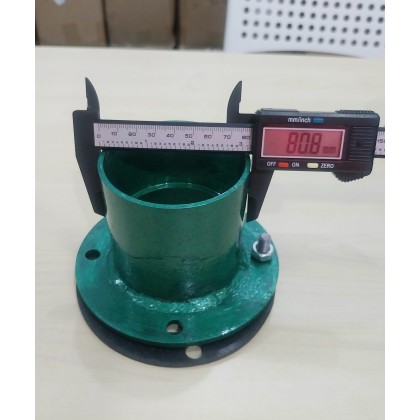 3" 75mm Water Inlet Iron Steel Connector Fitting Stub End Flange Piping ...