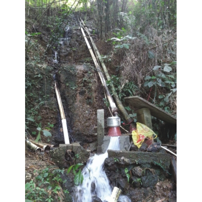 Mini Hydro Generator 600W Low Head for 8000 Watt Power Consumption