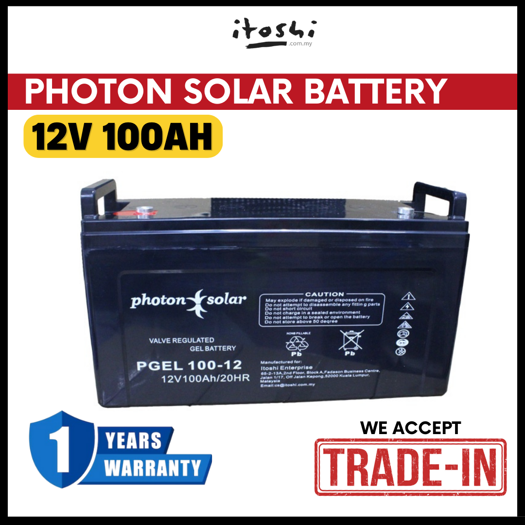 Solar Battery 100Ah Deep Cycle Battery